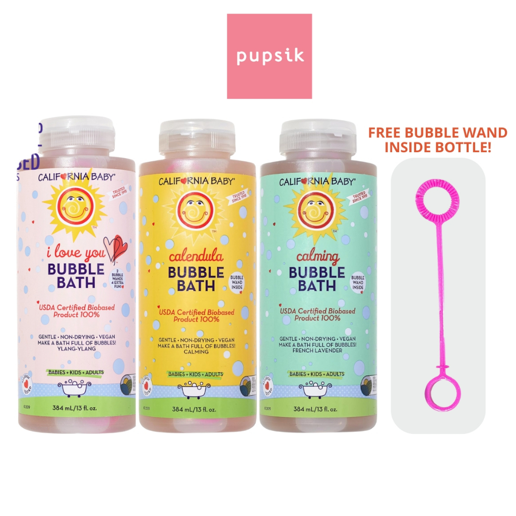 California Baby Bubble Bath, 13oz (4 Scents) | Shopee Singapore