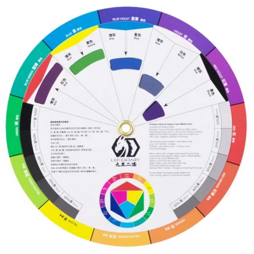 Legendary Color Wheel Card | Shopee Singapore