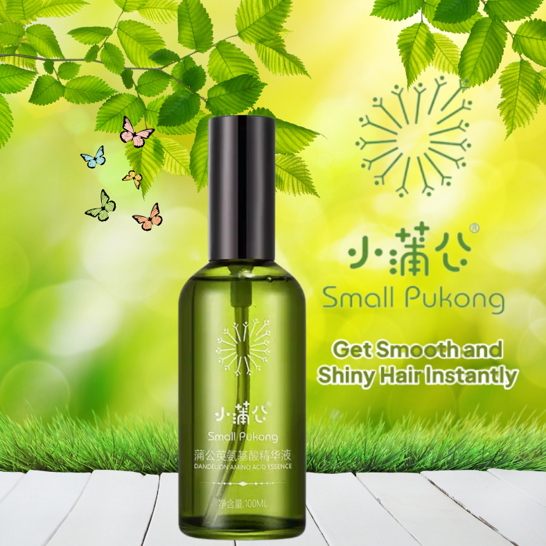 Small Pukong Dandelion Amino Acid Hair Essence 100ml 小蒲公蒲公英氨基酸 精华液 x ...