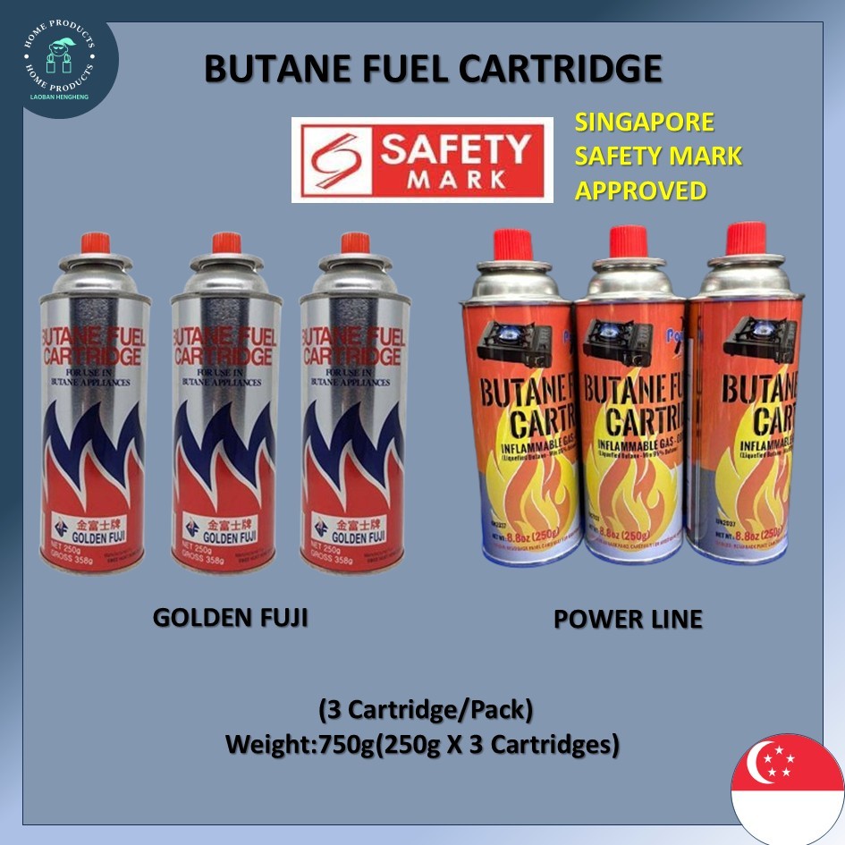🇸🇬【SG LBHH】Butane Fuel Cartridge/Gas Refill/Golden Fuji Cartridge/Power ...