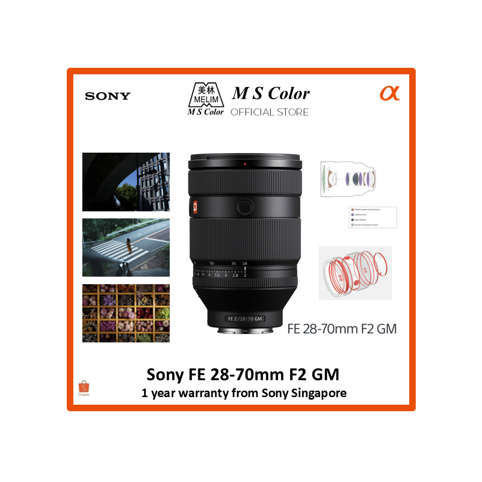 [READY STOCK | 1 YEAR WARRANTY] Sony FE 28-70mm f/2 GM Lens | SEL2870GM ...