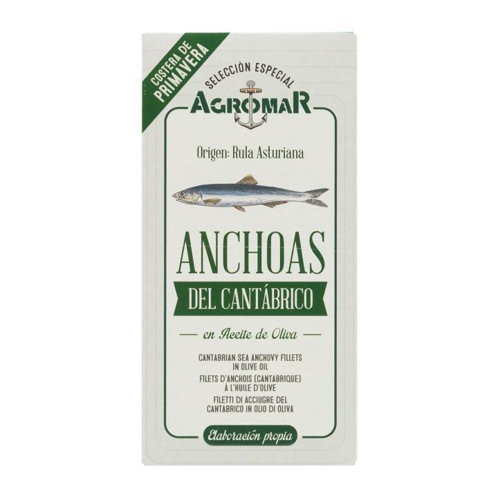 Agromar Anchovy Fillets in Olive Oil 50g | Shopee Singapore