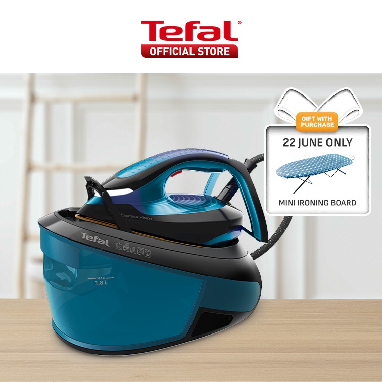 Tefal Express Power Steam Generator SV8155 – 400g Steam Boost, Silent ...