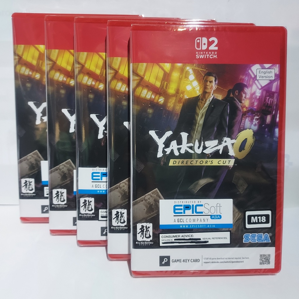Yakuza 0 - Director's Cut Nintendo Switch 2 | Shopee Singapore
