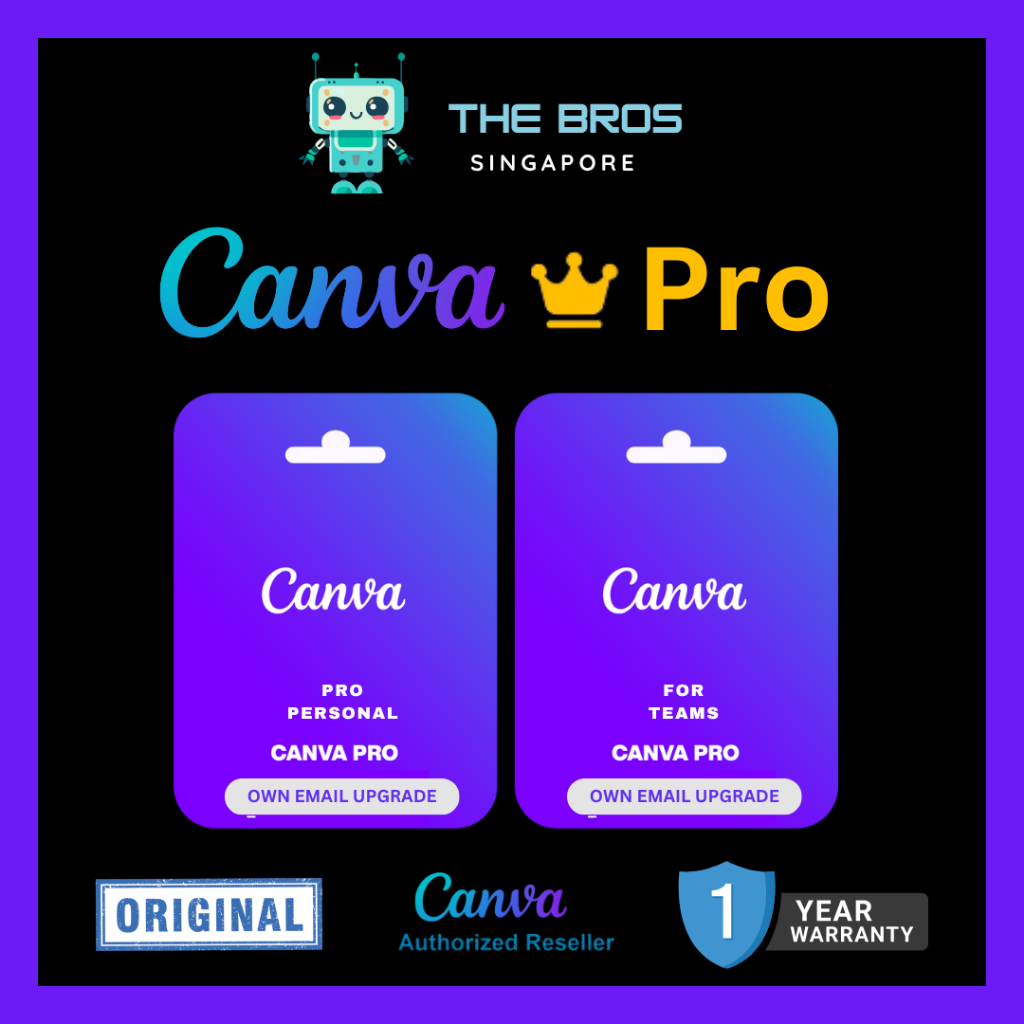 [ 2025 ] ORIGINAL Canva Pro | Shopee Singapore