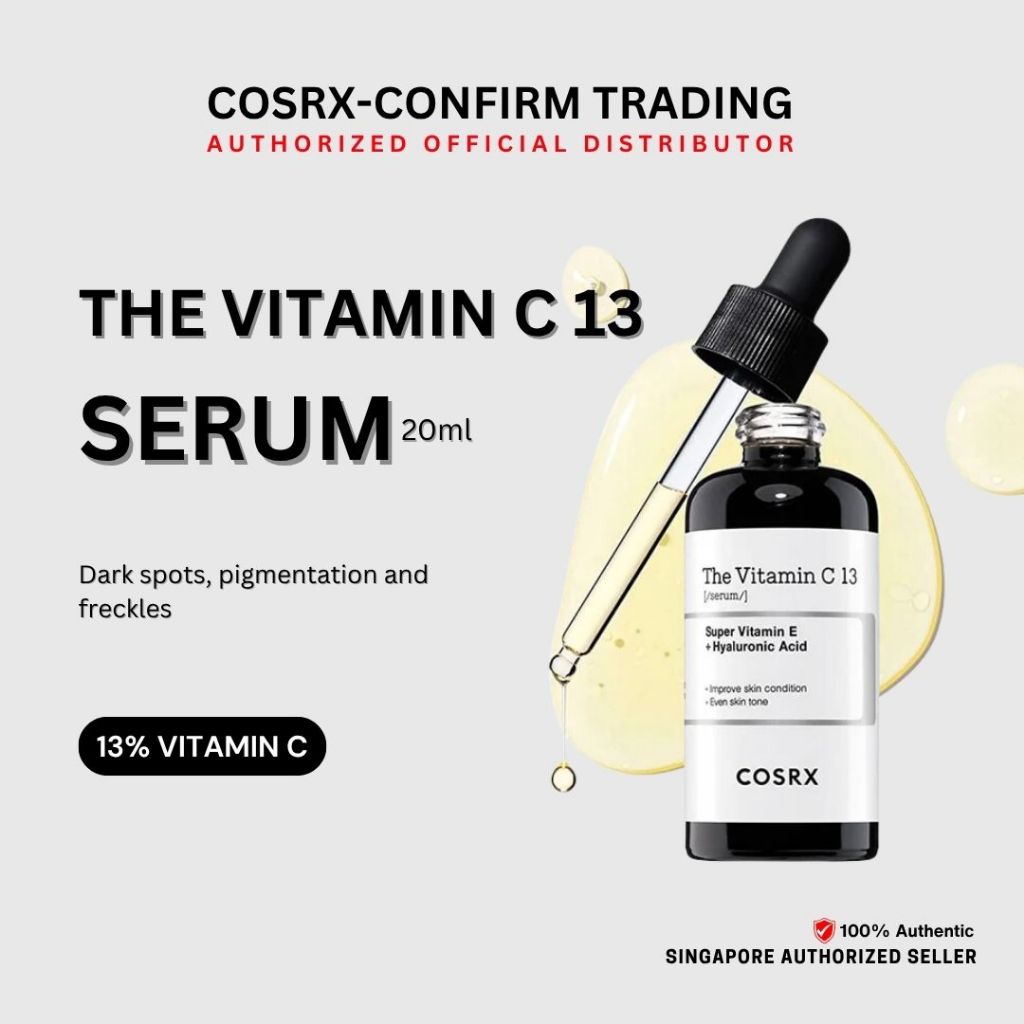 Cosrx The Vitamin C 13% Serum 20ml (Improve skin condition + even skin tone)(Exp:2026.03 ...