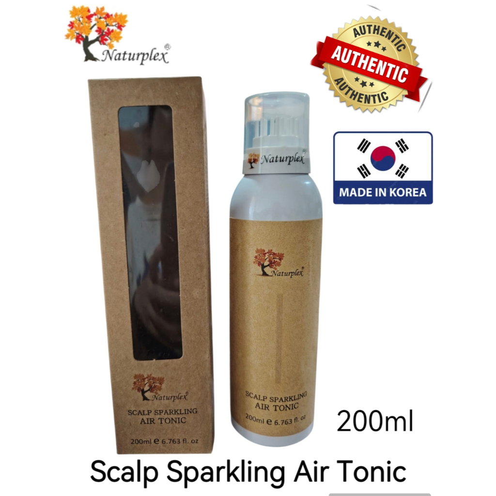 Naturplex Scalp Sparkling Air tonic 200ml | Shopee Singapore