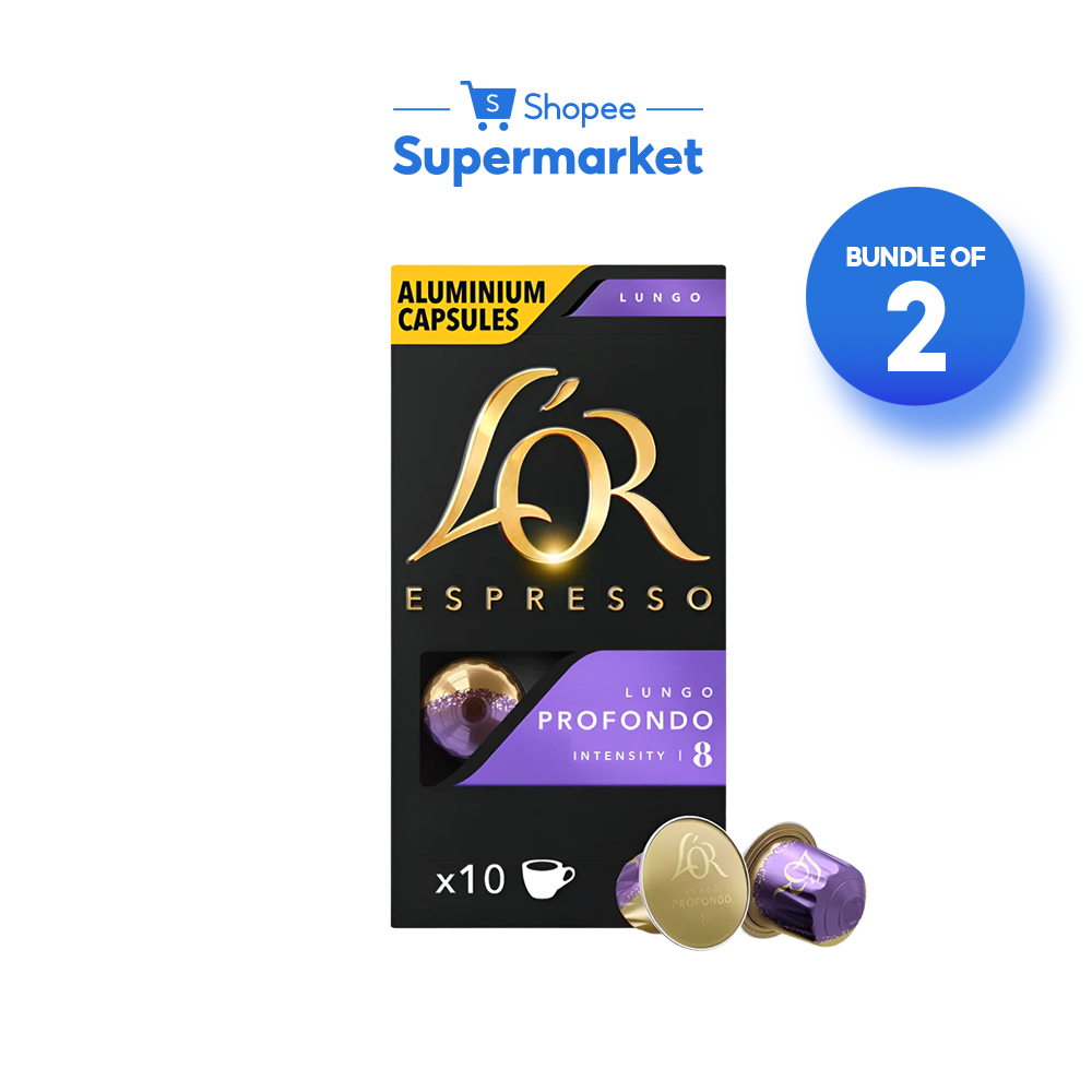 [Bundle of 2] L'Or Espresso Lungo Profondo Intensity 8 - Nespresso ...