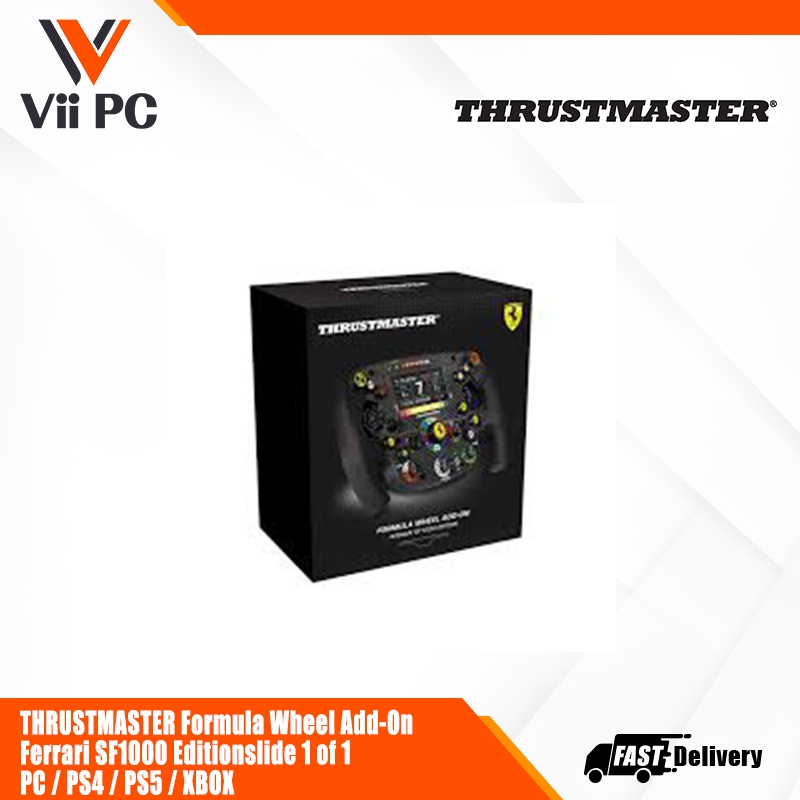 THRUSTMASTER Formula Wheel Add-On Ferrari SF1000 Editionslide 1 of 1 PC ...