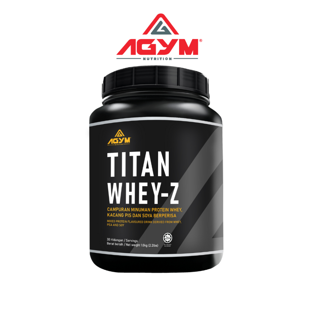 Titan Whey Protein Blend 1kg - Agym Nutrition | Shopee Singapore
