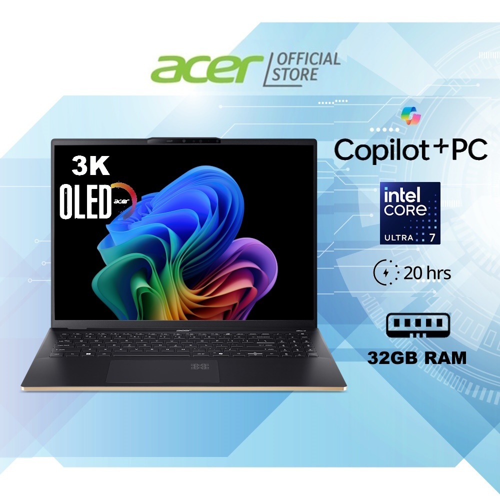 [LATEST Copilot+ PC] [Intel Core Ultra 7 processor ] Acer Swift 16 ...