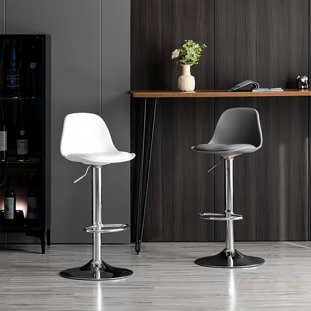 SG Bar Stool，Modern Simple Back Chair，lift rotating cashier high bar ...