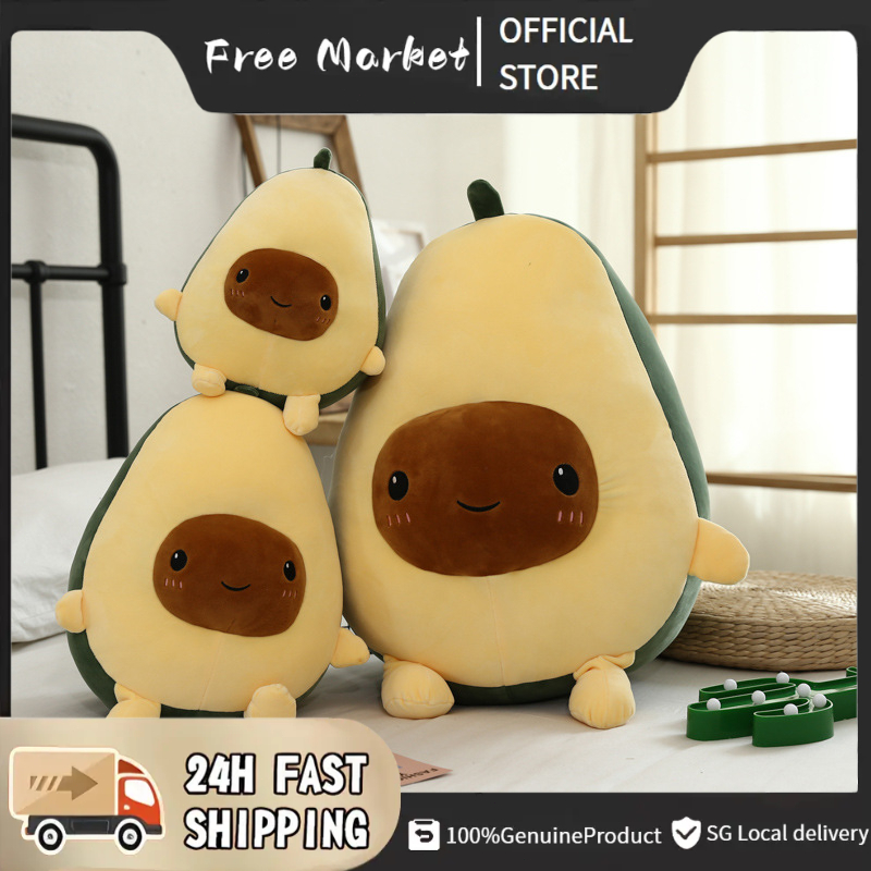 【SG Local delivery】Adorable Avocado & Egg Plush - Cute Food-Themed ...