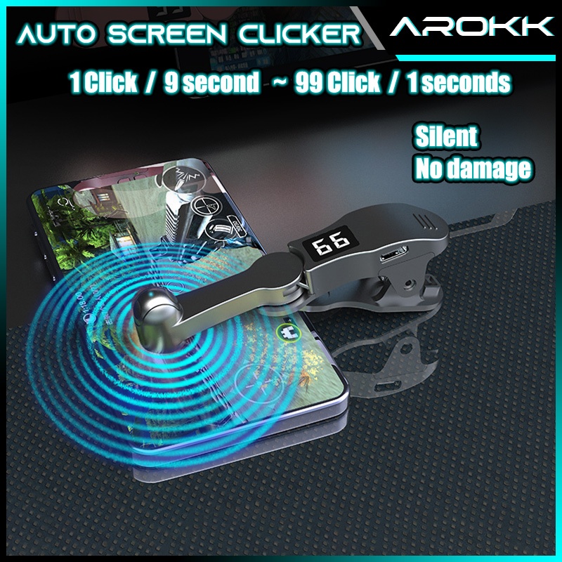 SG丨Auto Screen Clicker Screen Tapper Clicker Liker Silent Mobile Phone ...
