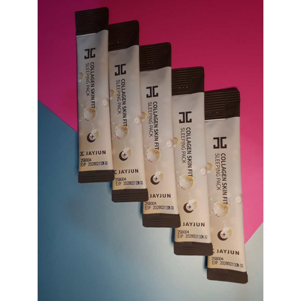 JAYJUN Collagen Skin Fit Sleeping Pack (5 EA) | Shopee Singapore