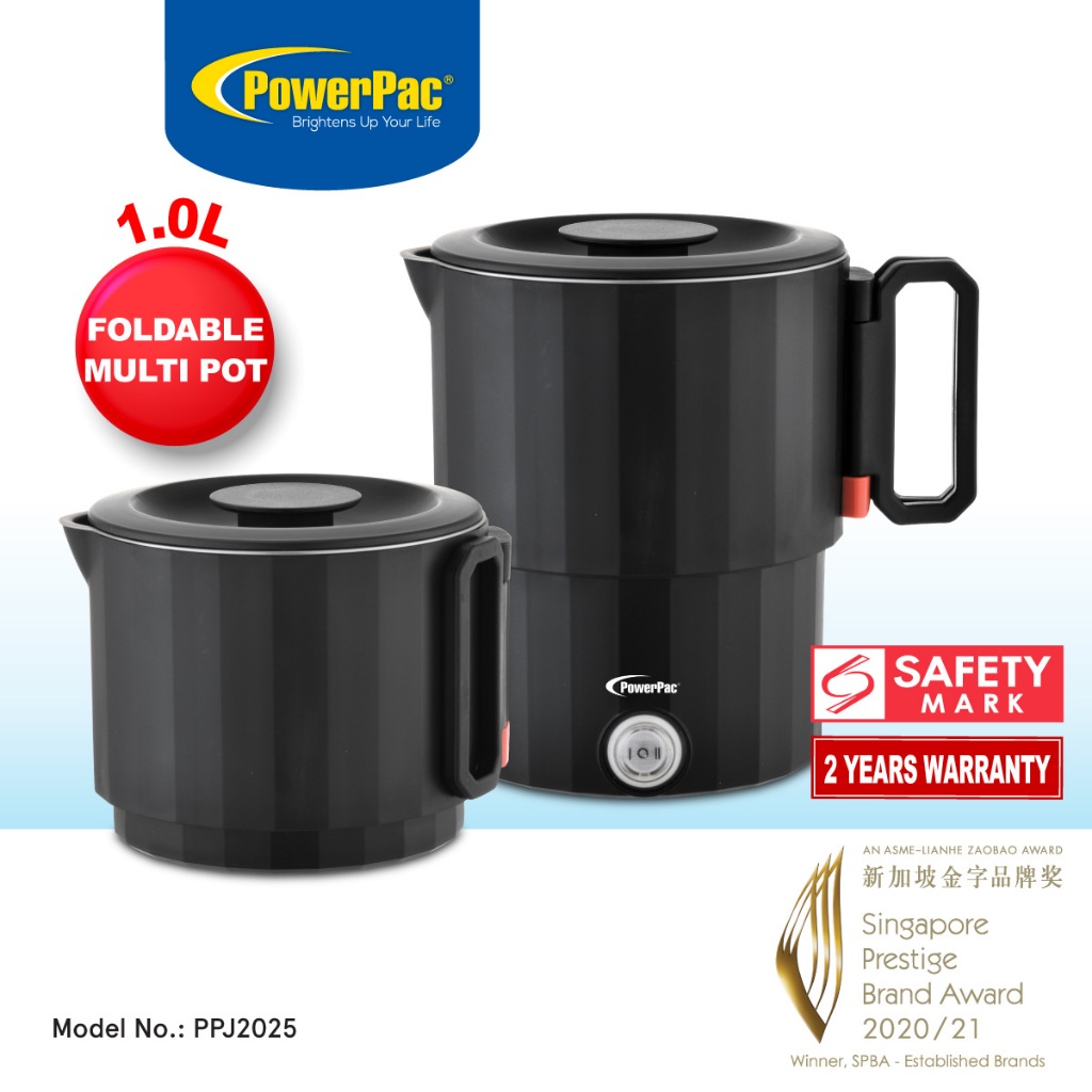 PowerPac Travel Jug, Universal Kettle Jug, Travel Jug, Stainless Steel ...