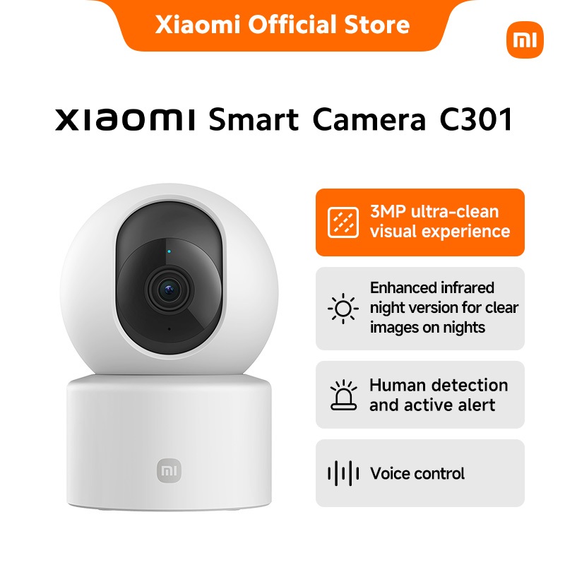 Xiaomi Smart Camera C301 | Shopee Singapore