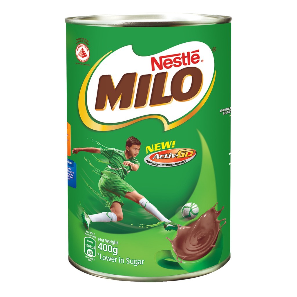 Milo Activ-Go Regular Powder Tin (400g) | Shopee Singapore