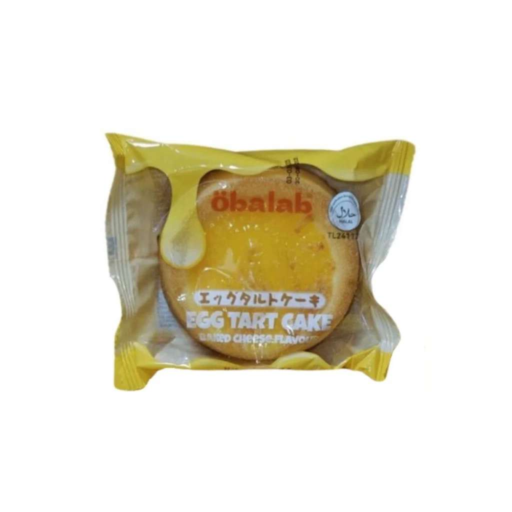 [Singapore] [Halal] Obalab Egg Tart Cake Cheese 60g x 33pkt | Shopee ...