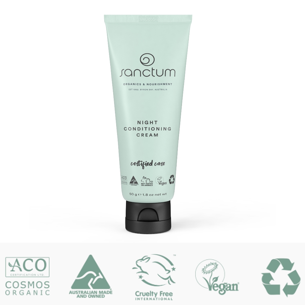 Sanctum Night Conditioning Cream 50ml - Certified Organic & Cruelty ...