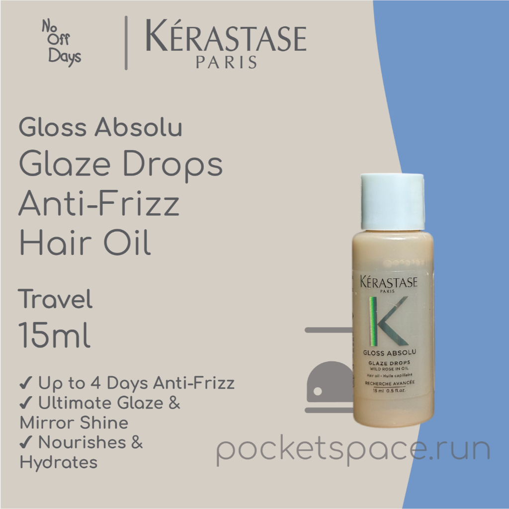 [⭐️ NEW LAUNCH] Kérastase Gloss Absolu Glaze Drops Anti-Frizz Hair Oil ...