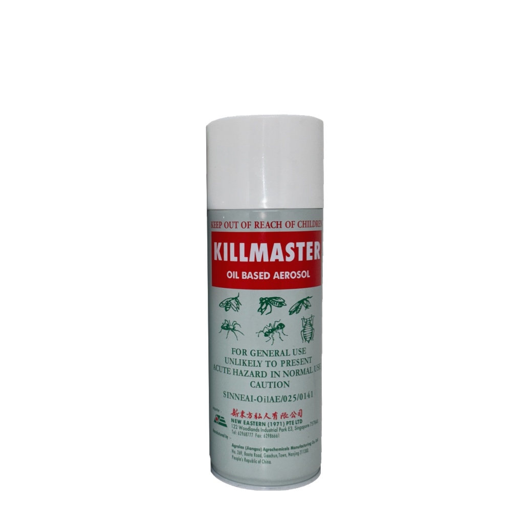 KILLMASTER Bedbug Killer Spray 450ml | NEA Registered | Oil-Based ...