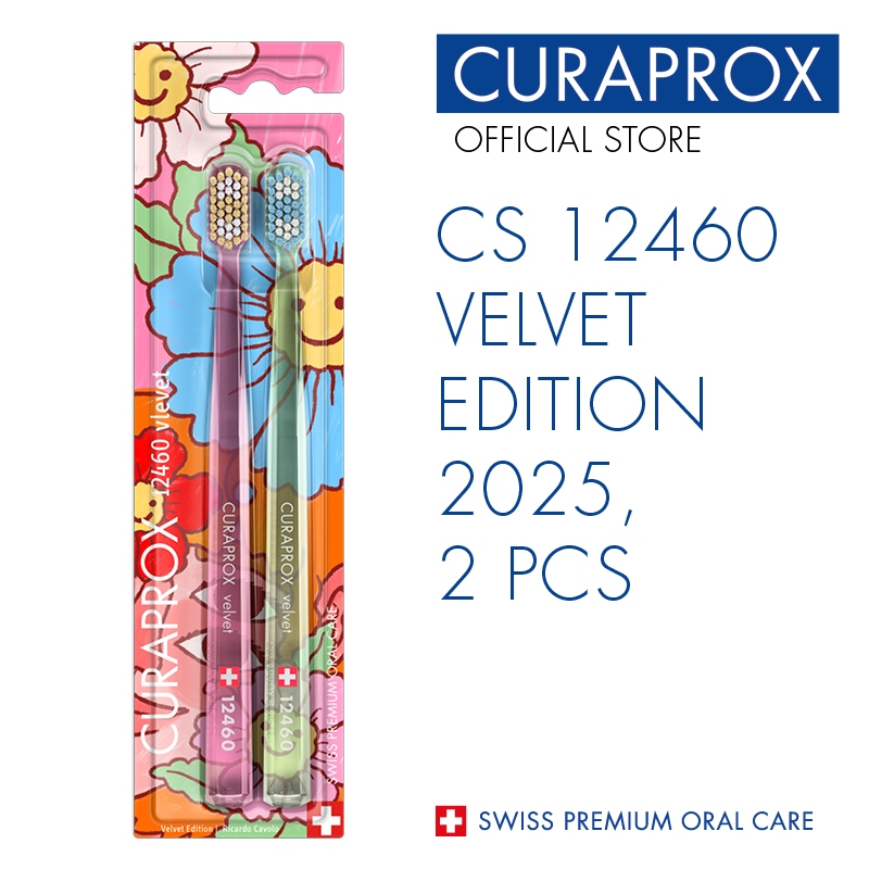 Curaprox CS 12460 Velvet Edition, 2pcs | Shopee Singapore