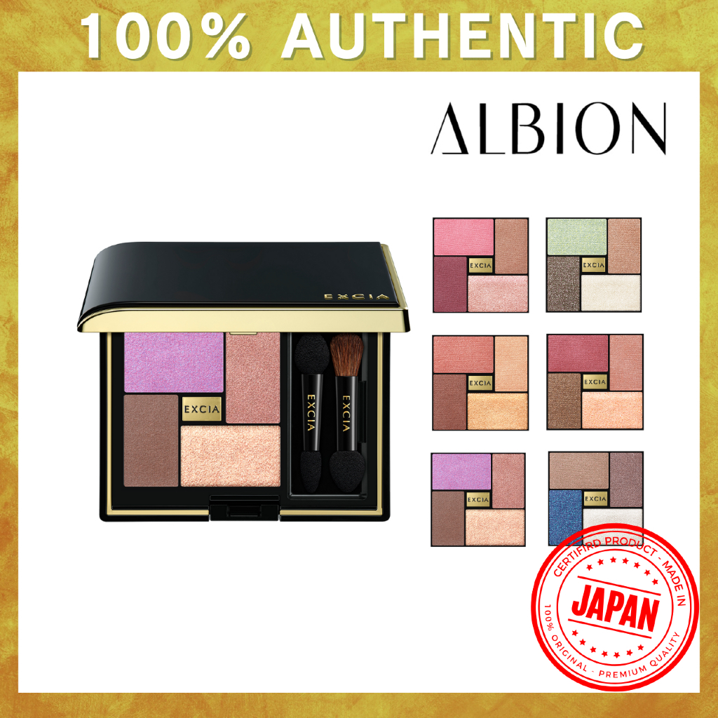 ALBION EXCIA Eye Color Volonte, multi-color eyeshadow palette for ...