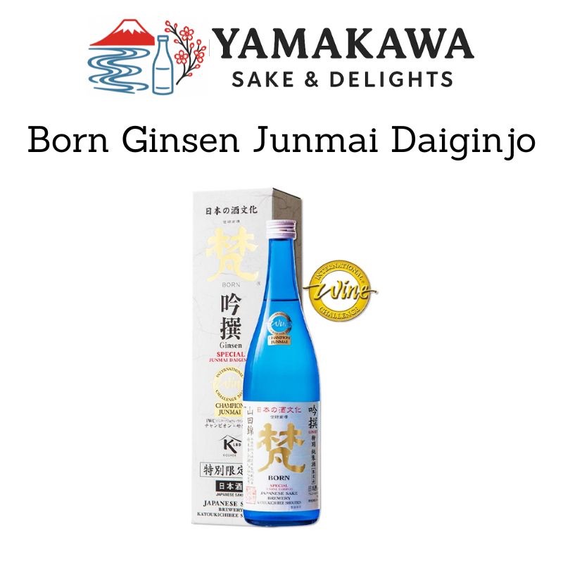 [Born] Ginsen Junmai Daiginjo Sake 16% (720ml) | Shopee Singapore