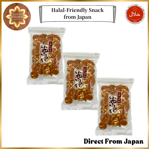 [Direct from Japan] Komaru Fry Bean Crackers 120g × 3 Bags | Japanese ...