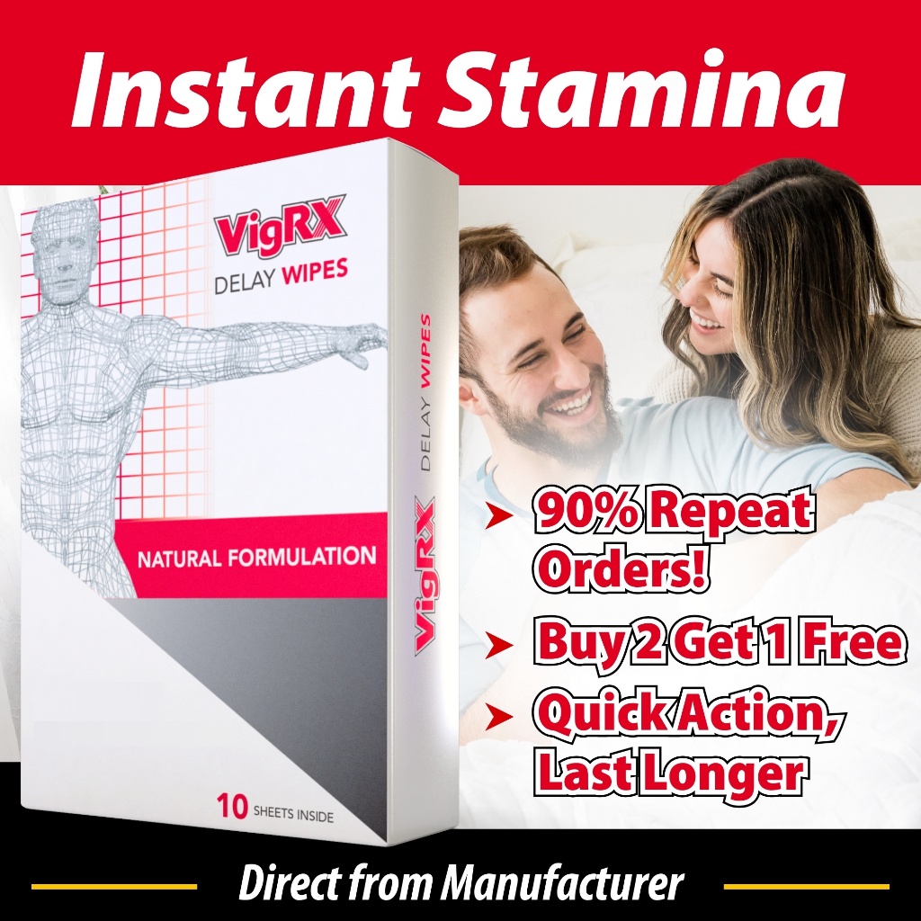 VigRX® Delay Wipes Fights Premature Ejaculation Release for Men ...