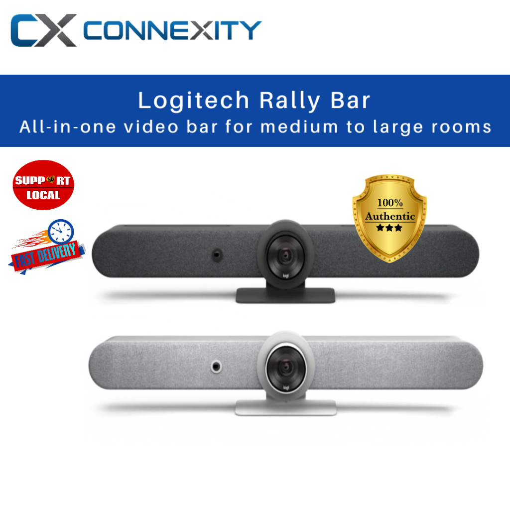 Logitech Rally Bar All-in-one Video Bar Logitech Video Conference ...