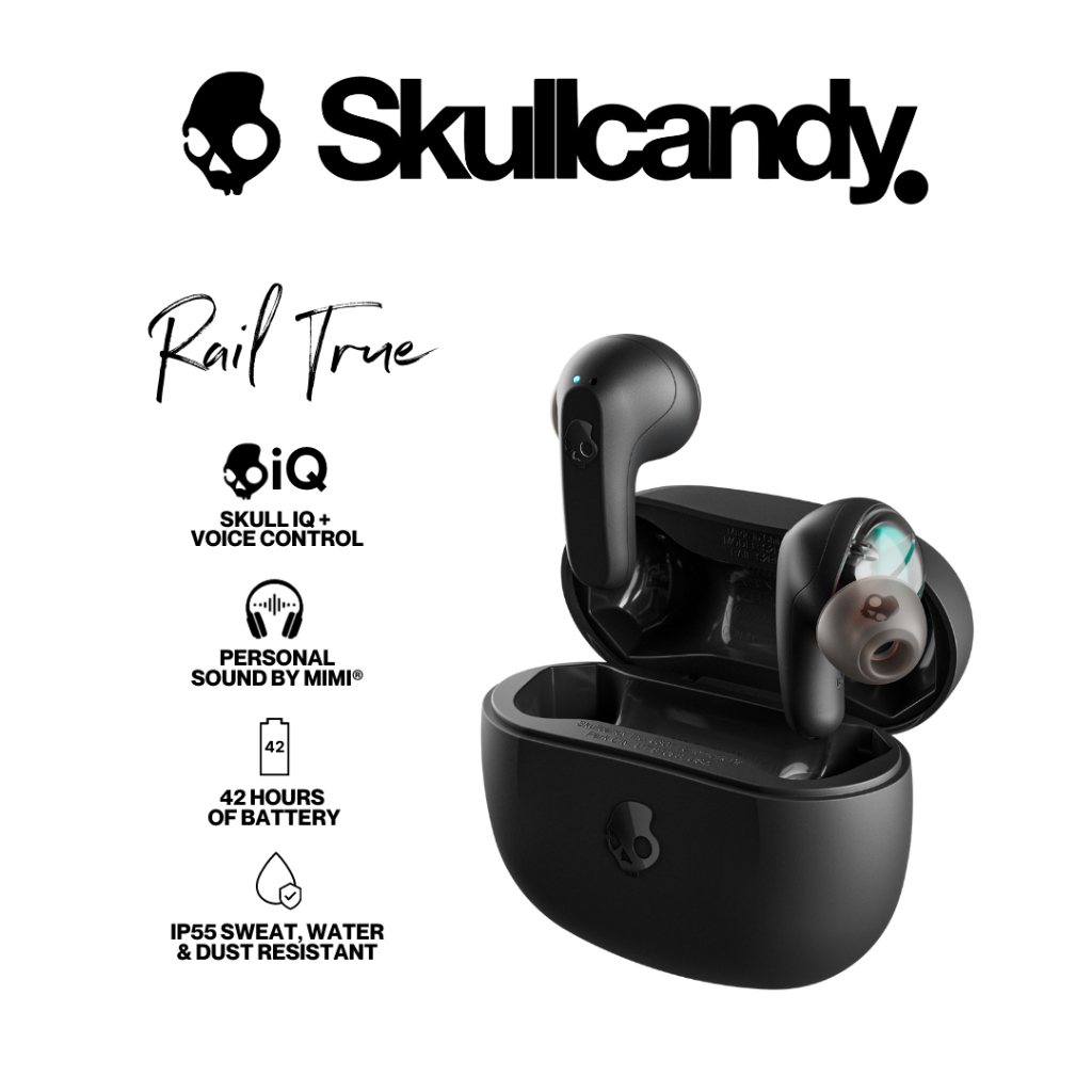 Skullcandy Rail True Wireless In-Ear Earbuds | Shopee Singapore