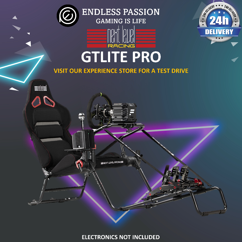 Next Level Racing GT Lite Pro Folding Cockpit - NLR-S031 | Shopee Singapore