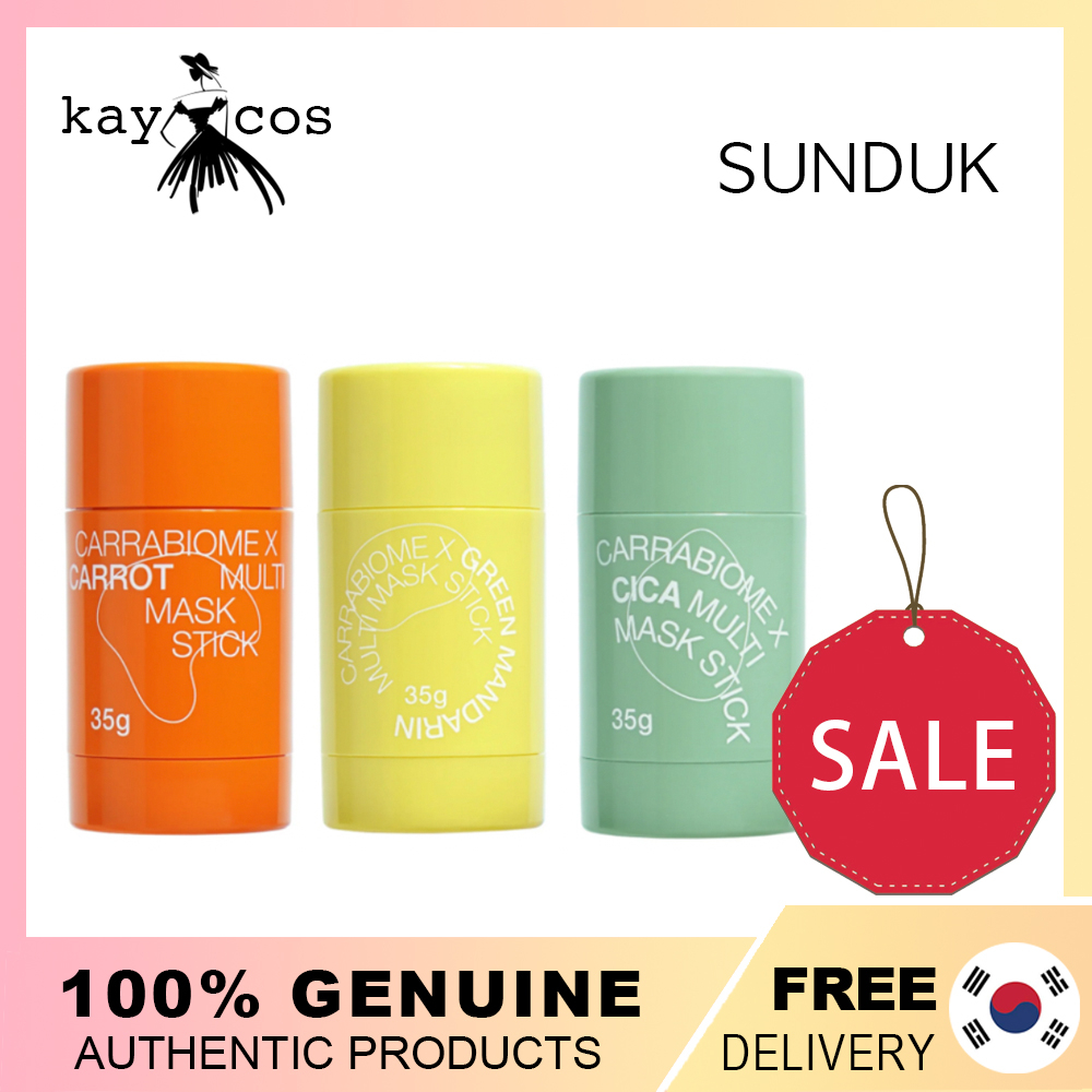 SUNDUK JEJU carrabiome x Multi Mask Stick /carrot/cica/green orange ...
