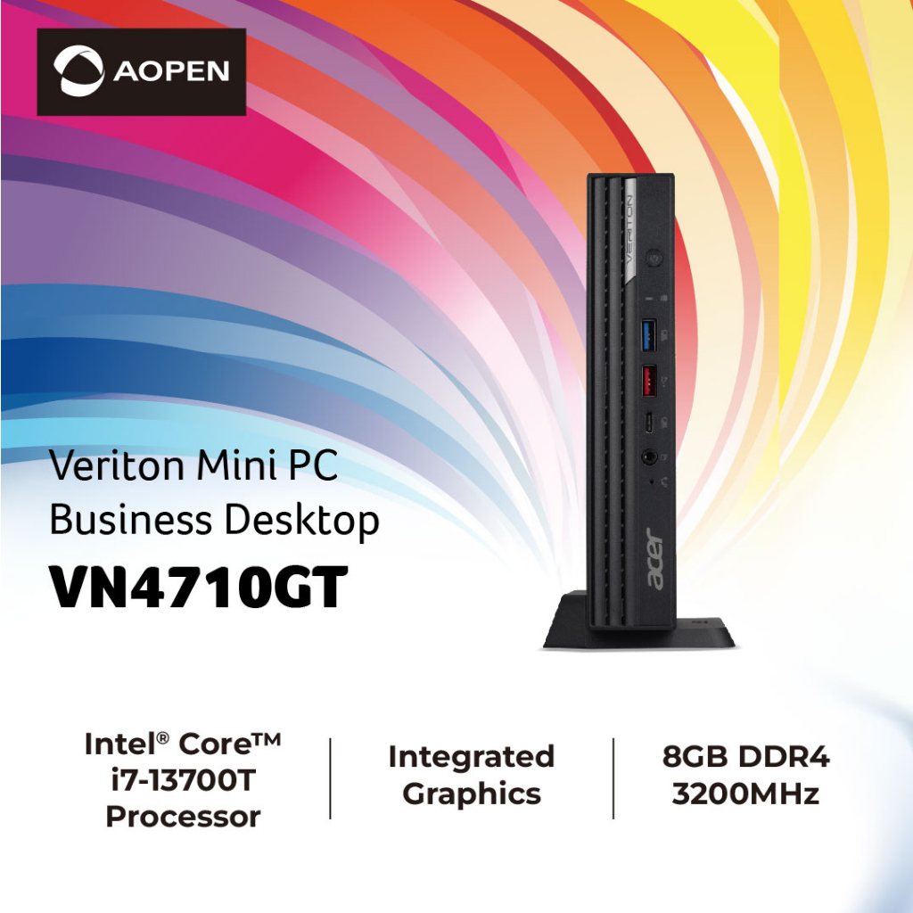 ACER VERITON VN4710GT i7-13700T Windows 11 Professional Business Mini ...