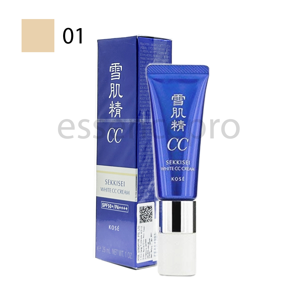 KOSE Sekkisei White CC Cream SPF50+/PA++++ Light Orchre (26ml) | Shopee ...