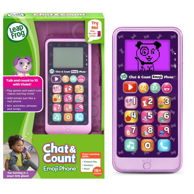 🔥Ready Stock🔥Brand New Authentic LeapFrog Chat and Count Emoji Smart ...