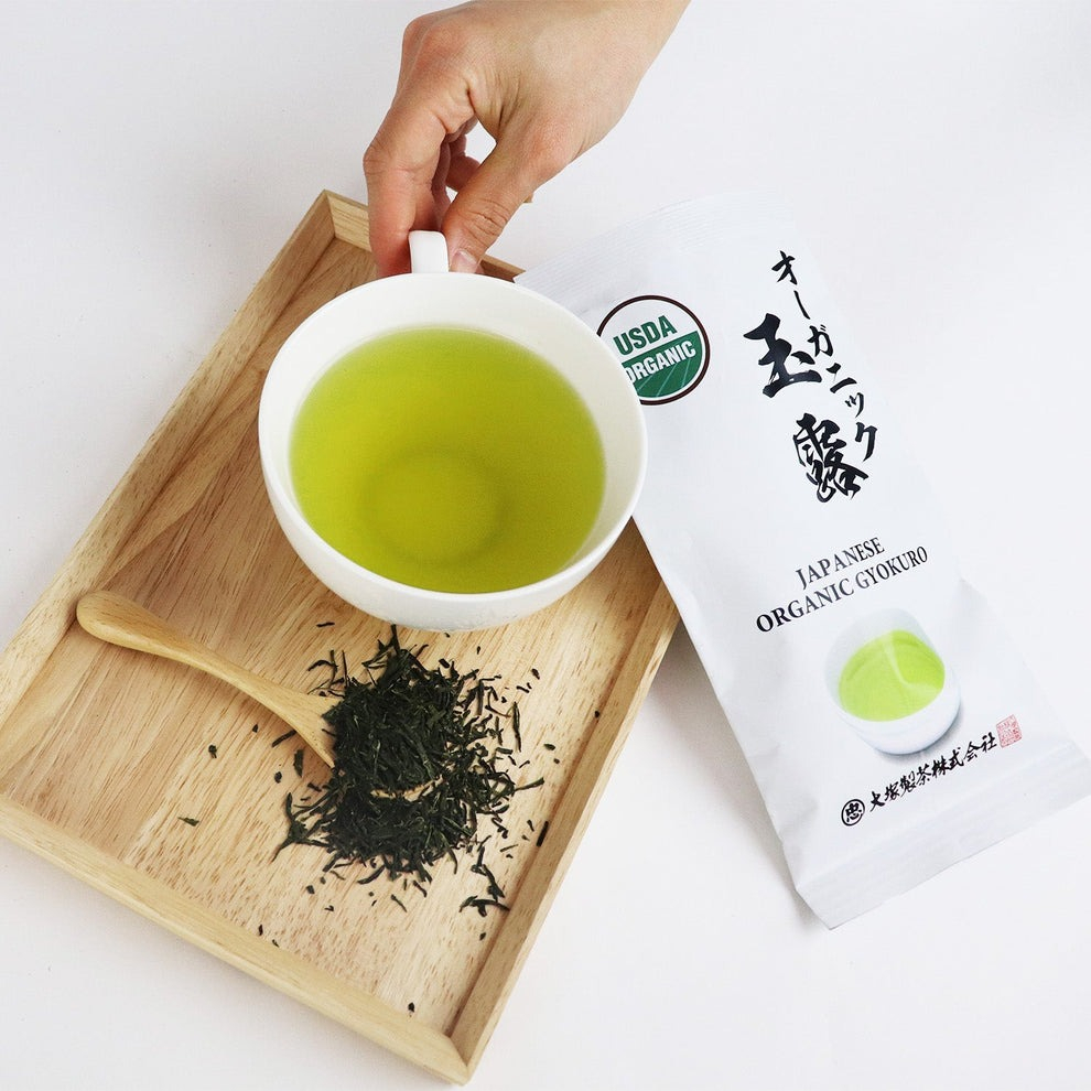 Otsuka Green Tea Co Japanese Organic Gyokuro Green Tea 50g - Loose Leaf ...