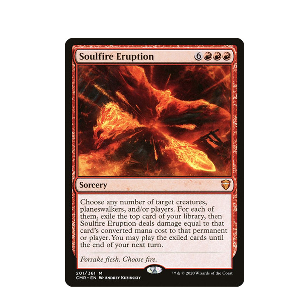 Magic The Gathering - Soulfire Eruption Card (Commander Legends ...