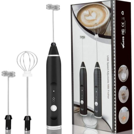[SG STOCKS] Electric Milk Frother Automatic Handheld Mixer for Egg ...