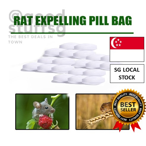 [SG FREE 🚚] 20pcs Anti Rat Rodent Repellent Peppermint Oil To Repels ...