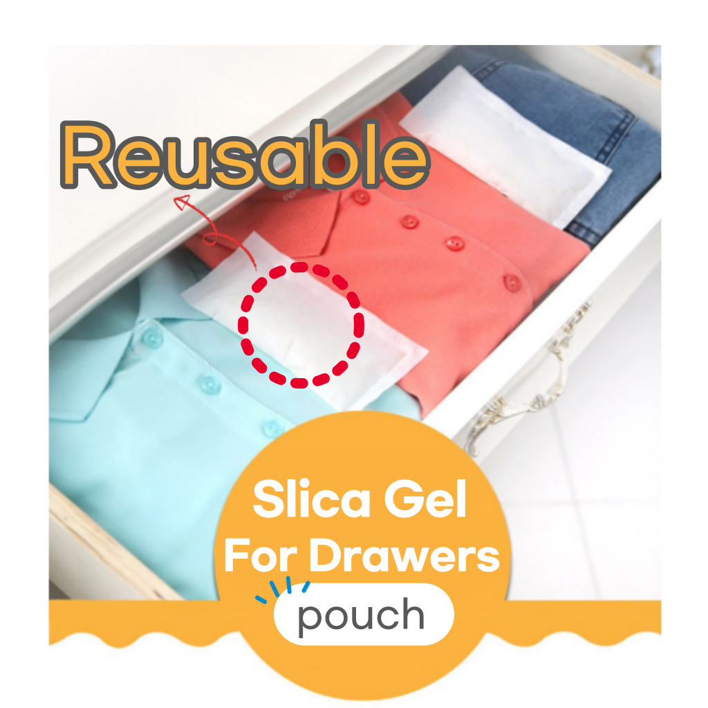 Silica Gel Reusable Packet Dehumidifier Sheet Pack Humidity Desiccant ...