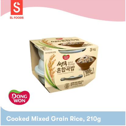 Dongwon Microwavable Cooked Black Rice (Bundle of 3) - Korean ...
