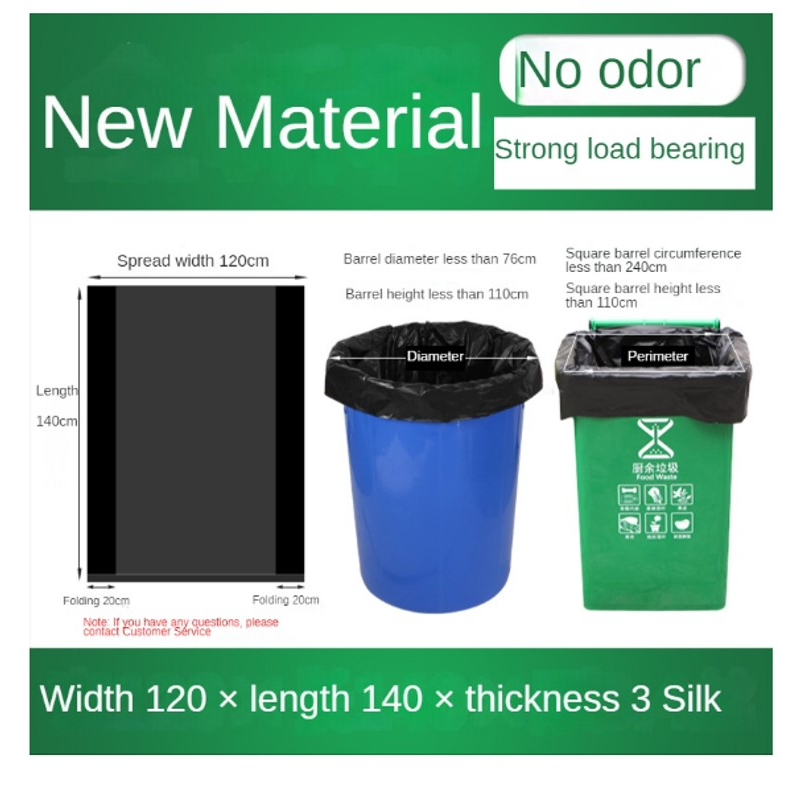 {SG Seller} Trash Bags for Home / Office / Outdoor Rubbish Bin ...