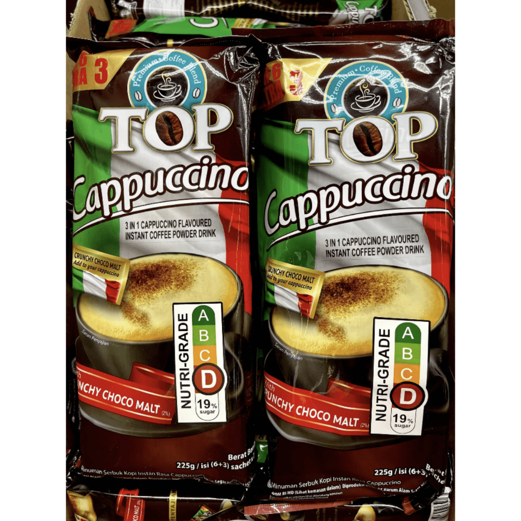 Top Cappuccino Premium Coffee 225g | Shopee Singapore