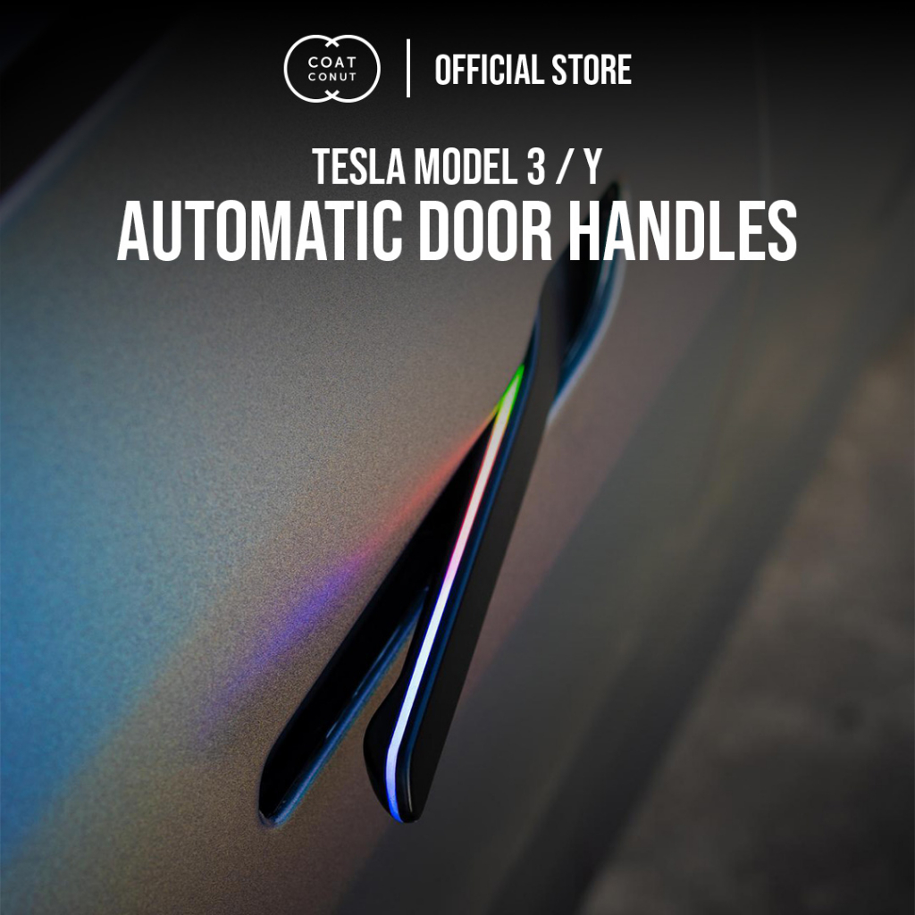 COATCONUT Tesla Automatic Present & Welcome Door Handles | Tesla Model ...