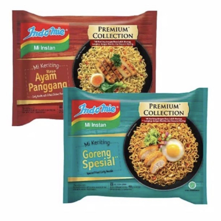 Indomie Mi Keriting Goreng Spesial | Ayam Panggang *Premium Collection ...