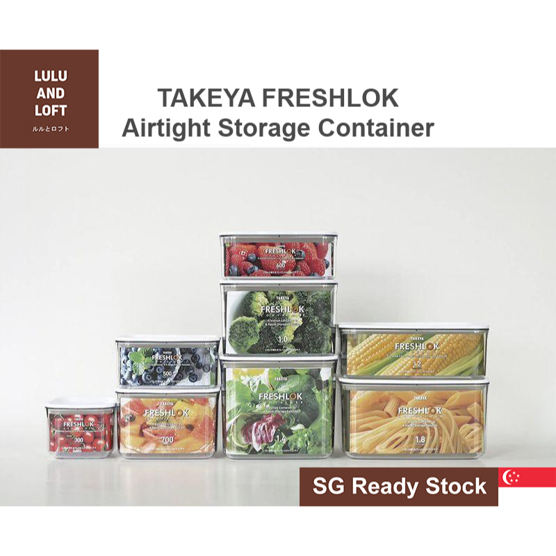 Japan Takeya Fresh Lock Container Airtight Food Storage Container Food ...
