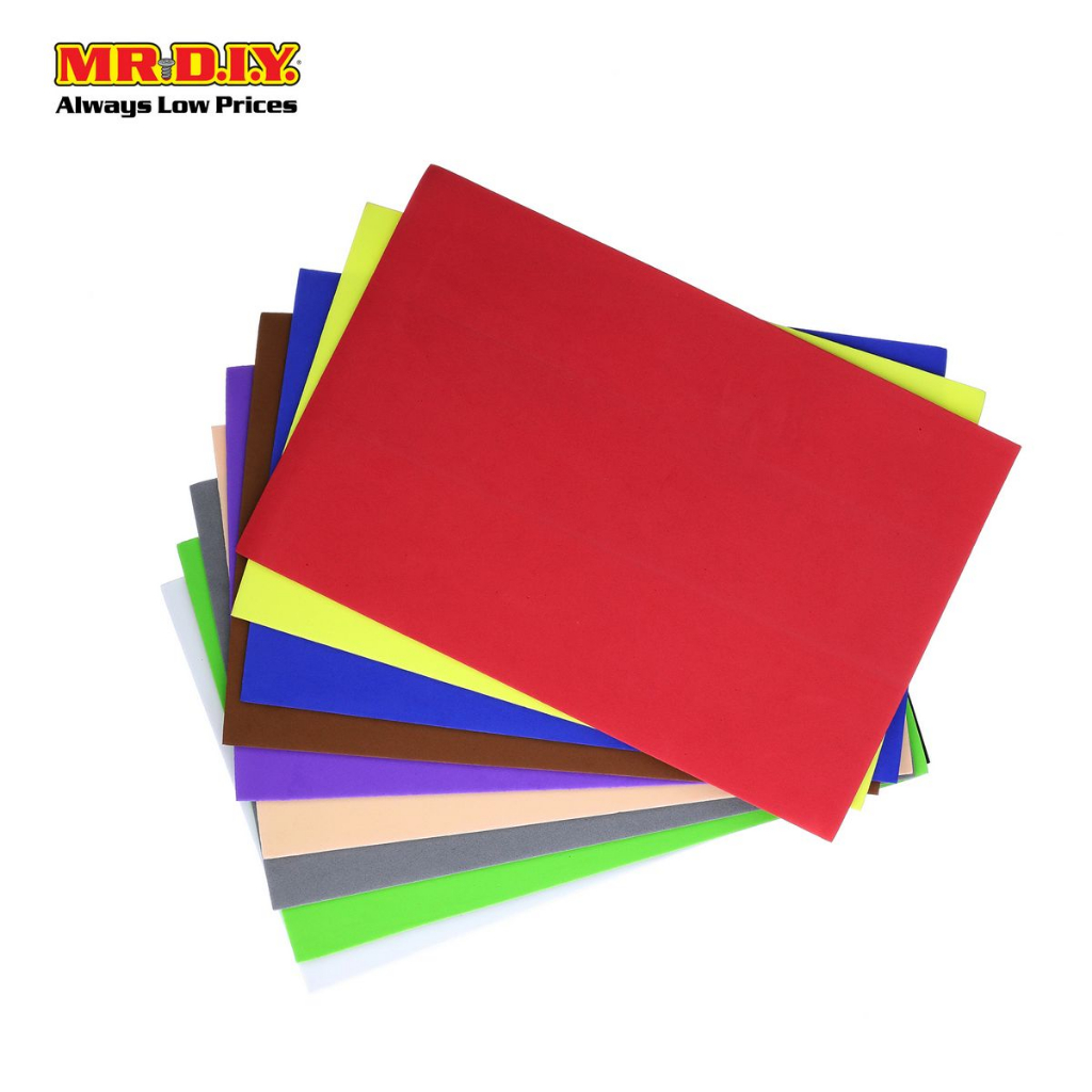 EVA Foam A4 Paper (10 pcs) | Shopee Singapore